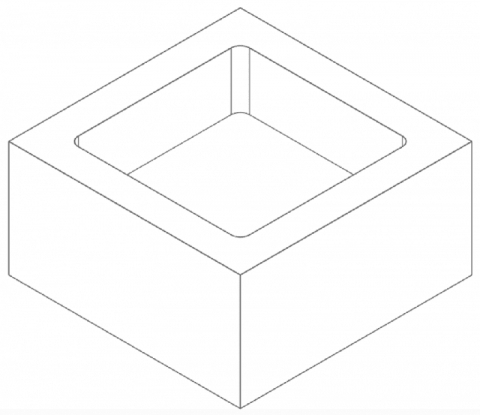 How to get square inside corners in CNC machining? | EcoReprap